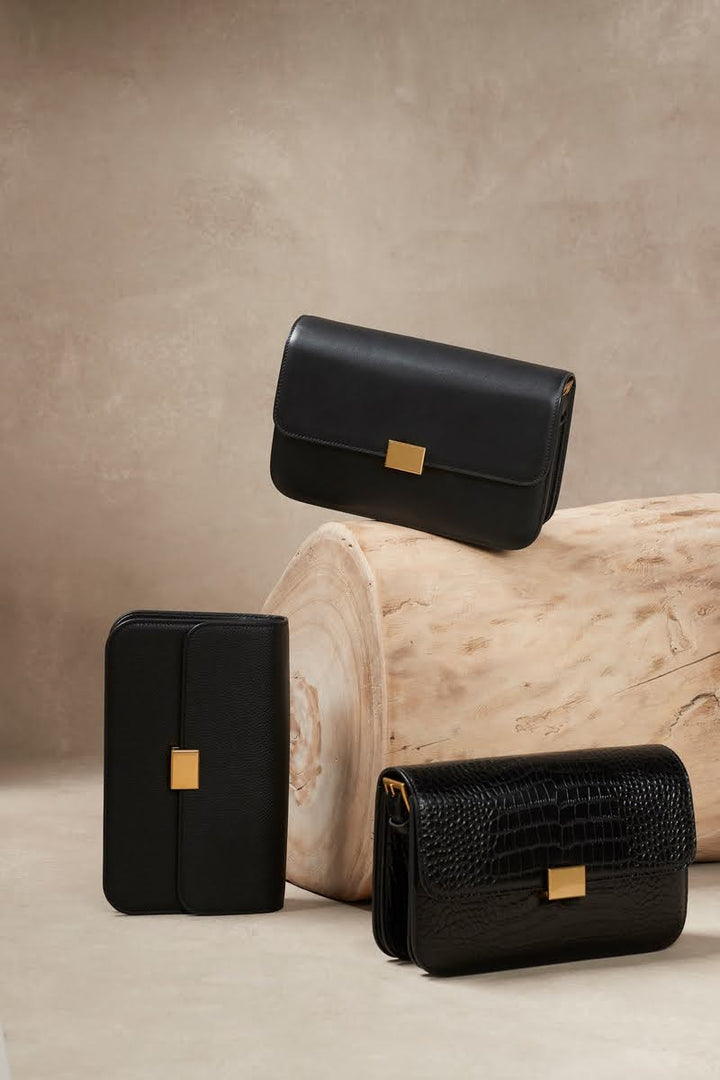 THE WEEKEND TOTE BAG - BLACK – THE CURATED
