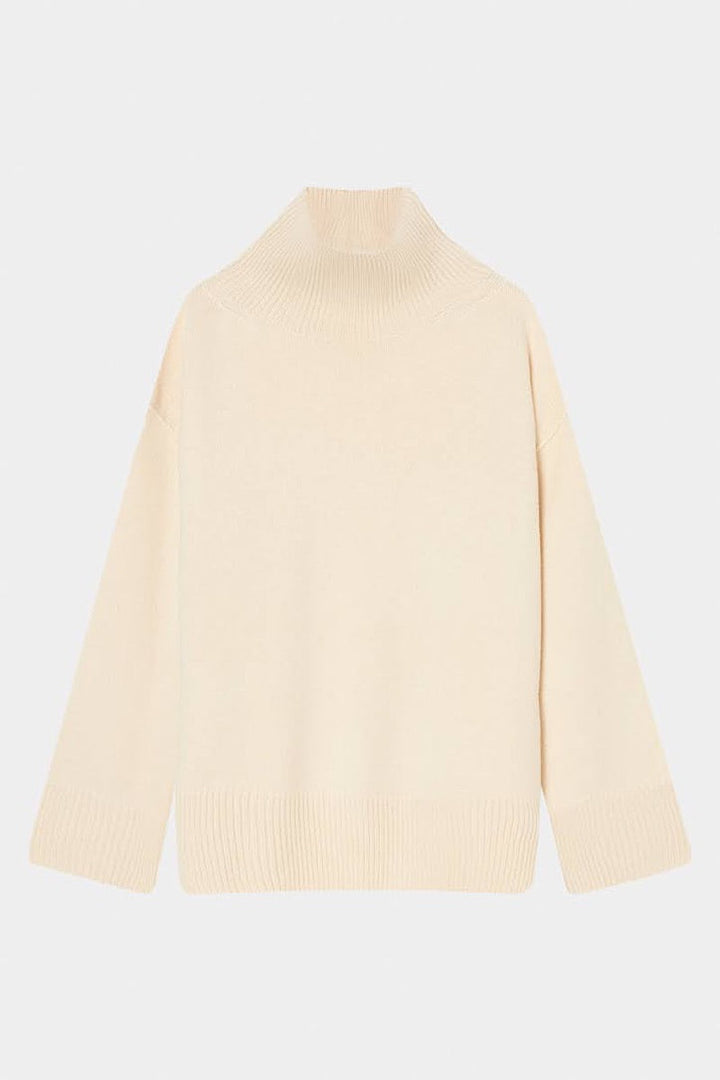 THE CLASSIC TURTLENECK - ECO WHITE – THE CURATED