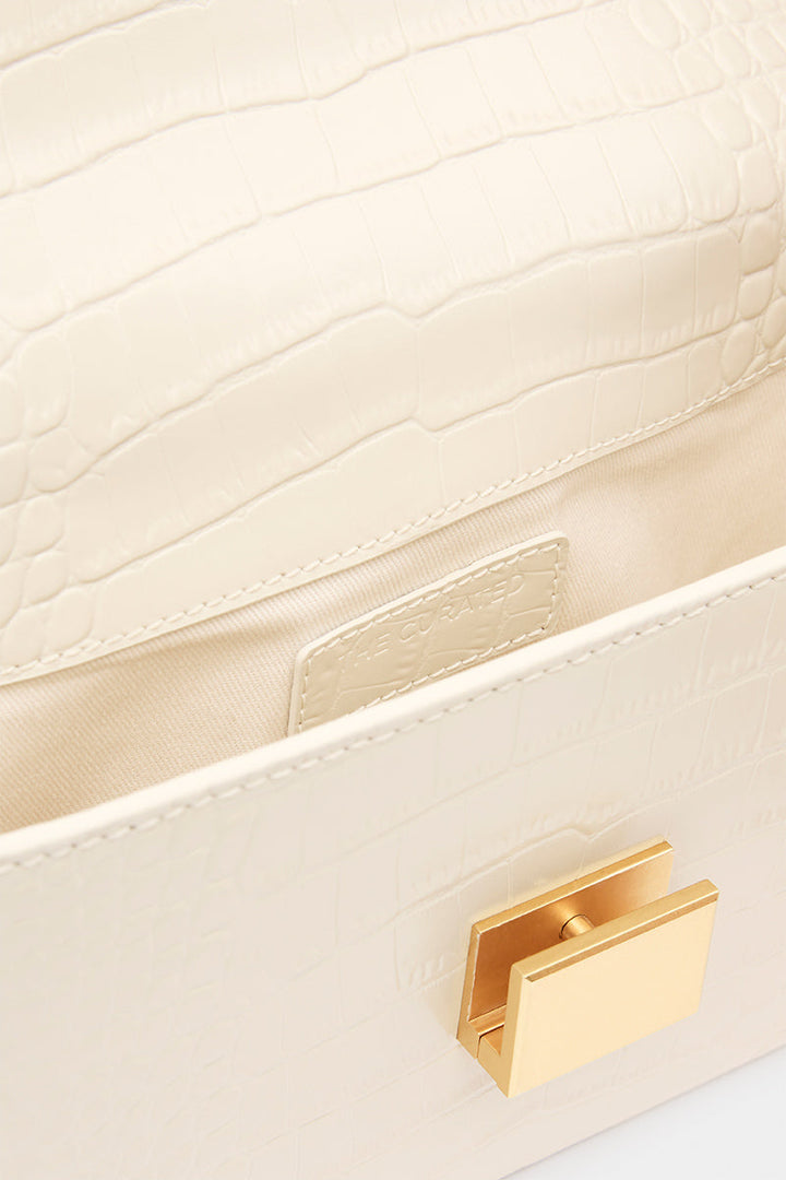 THE MINI SHOULDER BAG - CREAM – THE CURATED